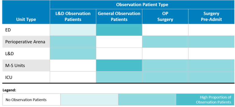 Using Observation Beds to Care for Short-Stay Patients